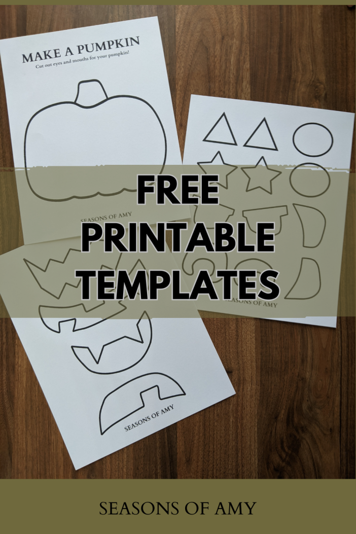 Easy Printable Pumpkin Craft for Kids: Free Templates Inside - Seasons ...