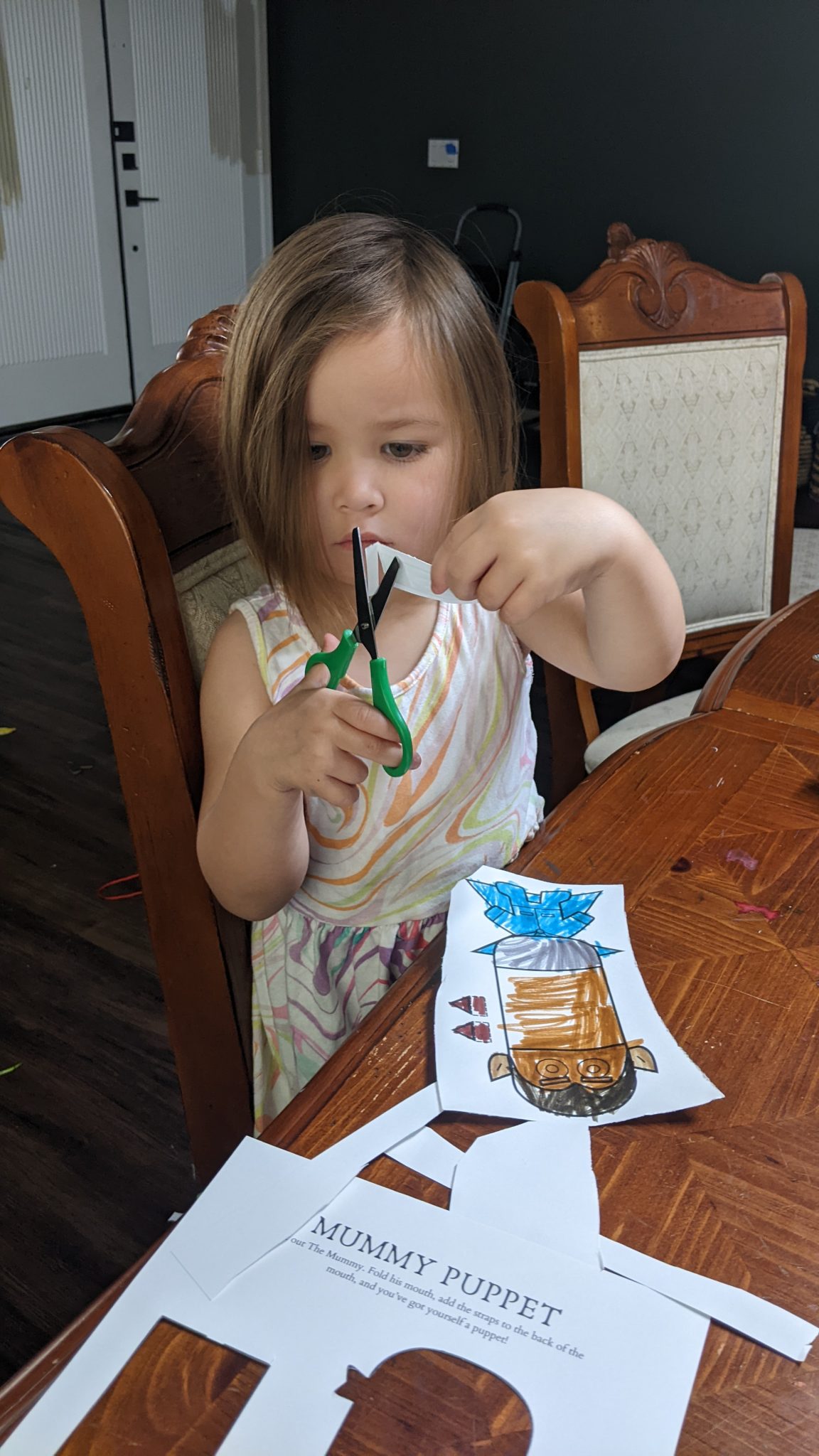 Printable Vampire Puppet Craft: Our Free Template Is Fang-tastic ...